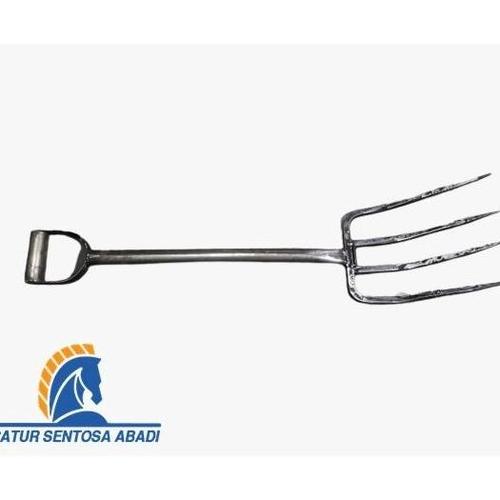 Jual Garpu Rrt Besi Lurus Garpu Taman 4 Baris Alat Kebun Model Carmen ...