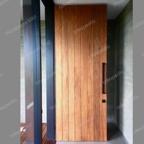 Jual PINTU JATI SOLID MINIMALIS SIMPEL ELEGAN MODERN - Kota Depok ...