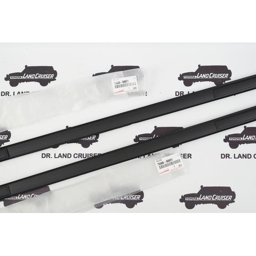 Jual Moulding roof drip side rh/lh set land cruiser 100 75505 75506 ...