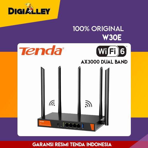Jual Tenda W30E AX3000 Dual Band WiFi-6 Wireless Hotspot Router - Kota ...