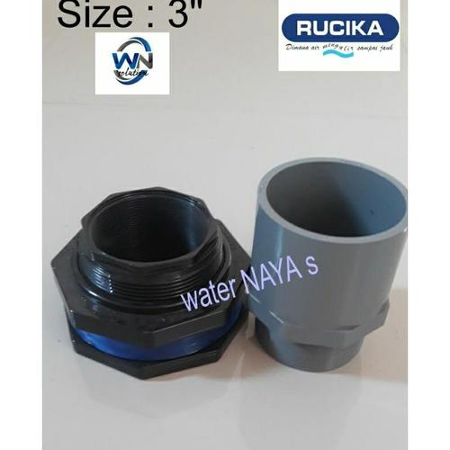 Jual best Mur toren/Bulkhead plus Sok Drat luar SDL 3 inch - Kota ...