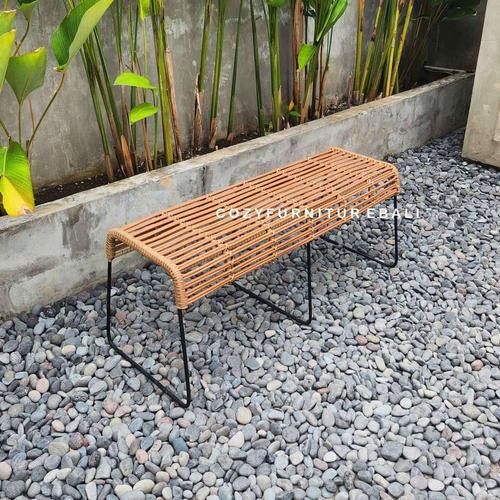 Jual RATTAN BENCH - KURSI BANGKU ROTAN PANJANG - INDOOR OUTDOOR ...