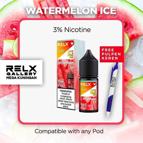 Promo RELX Liquid Saltnic 30ml All Flavors - Watermelon Ice - Jakarta ...