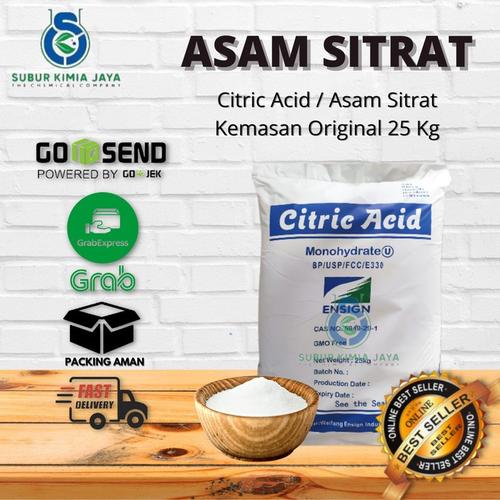 Jual Citric Acid / Citrun / Asam Sitrun 25 KG (KHUSUS KURIR INSTANT ...