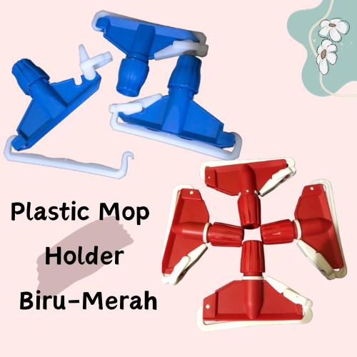 Jual Alat Pel Jepit Tanpa Gagang Import / Mop Holder / Jepit Pel - Biru ...