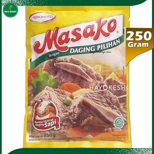 Jual PENYEDAP RASA AJINOMOTO MASAKO SAPI 250 GRAM - MS3 MART - Kota ...