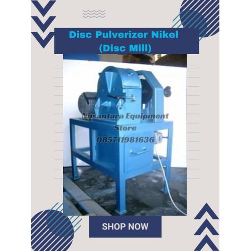 Jual Disc Pulverizer Nikel (Disc Mill) Mesin Preparasi Nikel Ex. Lokal ...