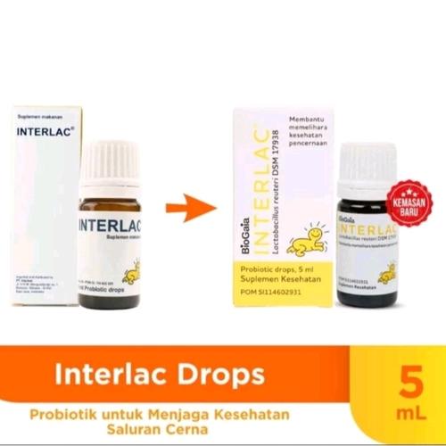 Jual Interlac Probiotic Drops 5Ml - BioGaia - Jakarta Utara - FARMA ...