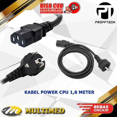 Jual Kabel Power CPU 1,8 Meter - 3 x 1.25mm ProffTech - Kota Bekasi ...