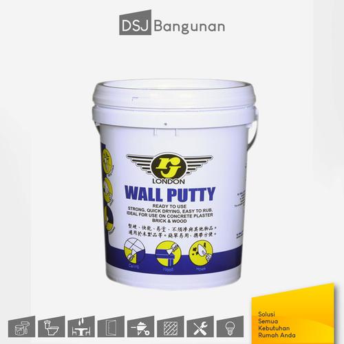 Jual RJ Wall Putty 25 Kg Dempul Tembok / Kayu - Kota Palembang - DSJ ...