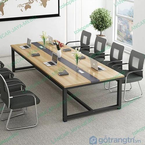 Jual Meja Meeting kantor/Meja rapat super besar kayu jati tua 240×80×75 ...