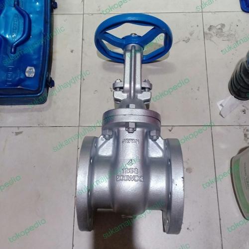 Jual 2'' GATE VALVE KITZ JIS 10K SS304 2'' ( AS NAIK ) SCS13 DN50 ...