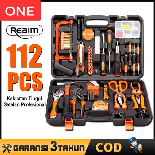 Jual Reaim Hand Toolset Set Tool Kit Alat Rumah Tangga Perkakas Lengkap ...