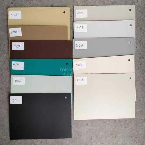 Jual Sample HPL warna solid untuk material board/ presentasi - C02 ...
