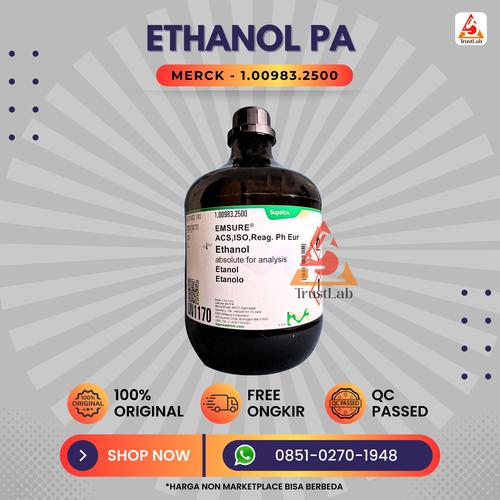 Jual ETHANOL Pro Analis / ALKOHOL ABSOLUTE MERCK 1.00983.2500 ETHANOL MERCK - Kab. Sidoarjo ...