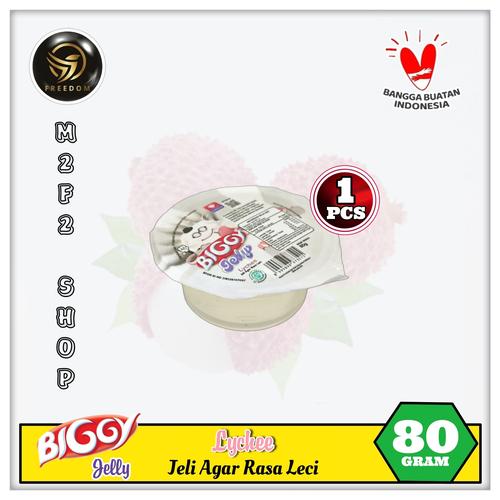 Jual Diamond Biggy Jelly Lychee | Jeli Agar Rasa Leci - 80 gr (Satuan ...