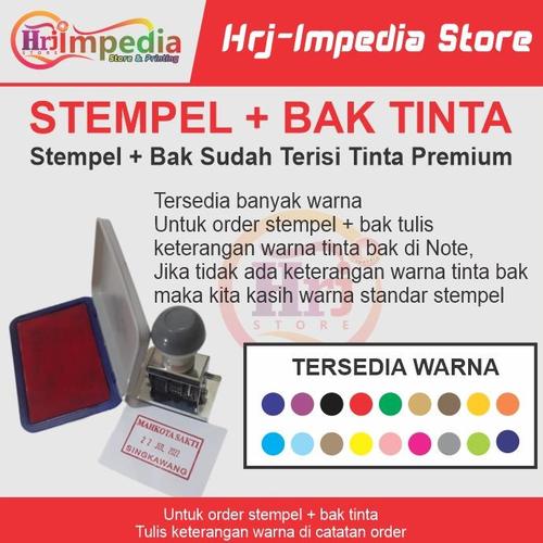 Jual Cetak Stempel Tanggal Tulisan Custom | Cetak Stempel Tanggal Desain - Stempel Saja ...