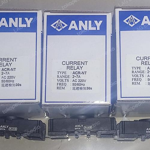 Jual Relay ACR-NT Anly Current ,AC240V 2-7A ( ORI TAIWAN ) - Jakarta ...