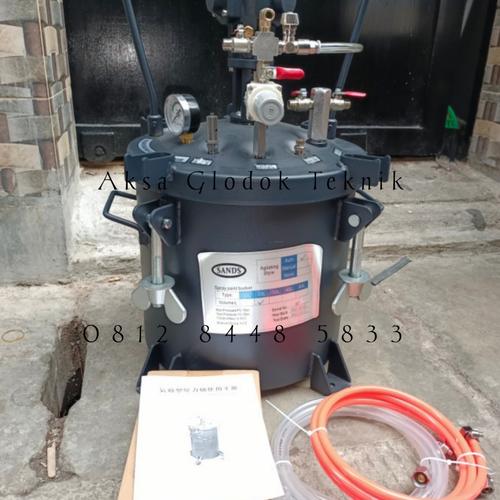 Jual Alat Pengaduk Cat Semprot / Paint Tank Kapasitas 20 Liter SANDS ...