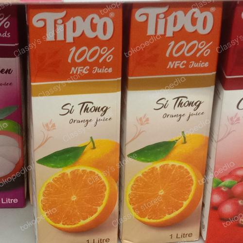 Jual tipco si thong orange juice 1 liter/minuman jus buah - Jakarta ...