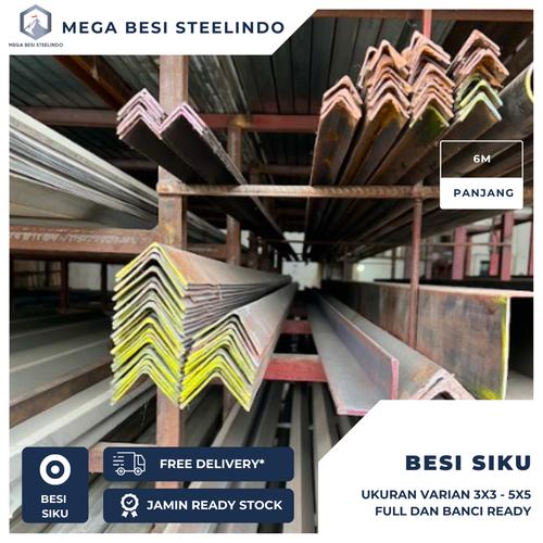 Jual Besi Siku 4x4 - STD - Kab. Bekasi - Mega Besi Steelindo | Tokopedia