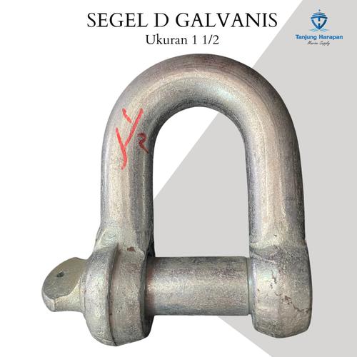 Jual Segel D Galvanis Ukuran 1/2" - 1 1/2" Shackle D Galvanize - Segel ...