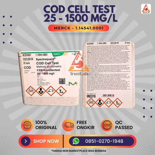 Jual COD Cell Test Merck 1.14541.0001 - Kab. Sidoarjo - TrustLab ...