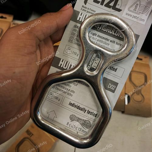 Jual PETZL HUIT FIGURE 8 DESCENDER D02 ORIGINAL BERSERTIFIKAT RESMI ...