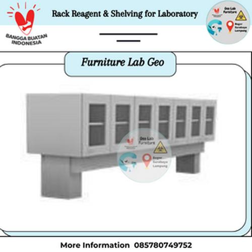 Jual Rack Reagent & Shelving equipment Laboratory Bench Hpl 8 Doors ...