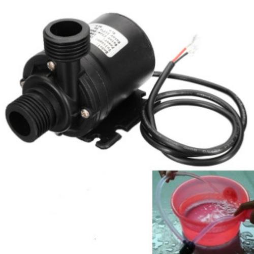 Jual pompa air mini dc 24 volt Brushless Booster pump celup 24 jam 24V ...