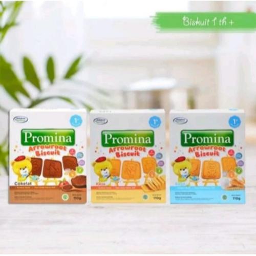 Jual Promina Arrowroot Biscuit / Biskuit Anak / Snack Anak - Coklat ...