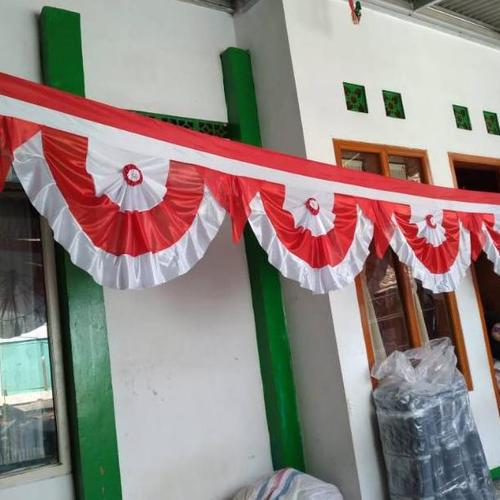Jual Promo Background Bendera Rempel Bendera Garuda Bendera Panjang ...