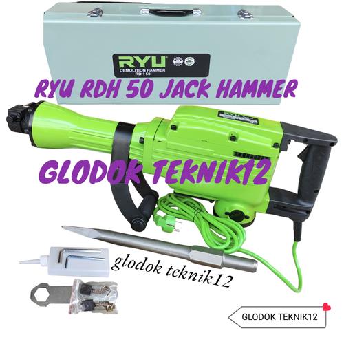 Jual MESIN BOR BOBOK BETON RYU RDH 50 / JACK HAMMER RYU RDH50 / MESIN ...