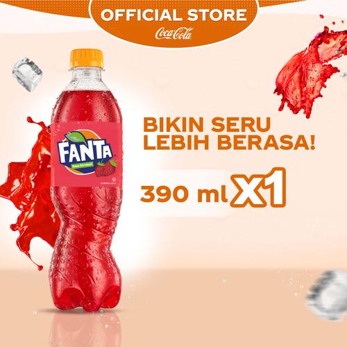 Jual Fanta Rasa Stawberry Minuman Soda - Botol 390ml - Kota Depok ...