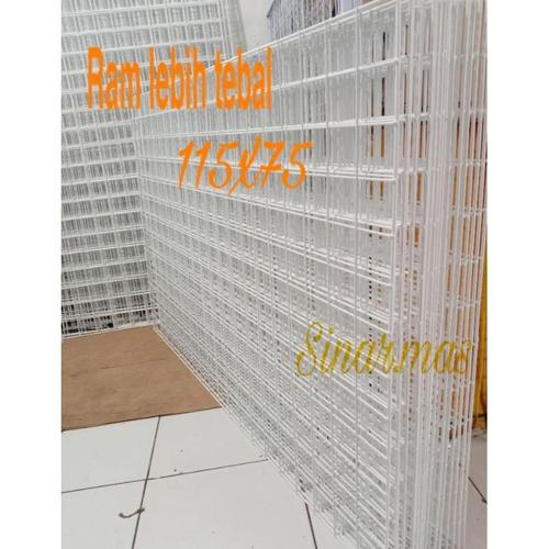 Jual Ram dinding besi 115x75 cm tebal gantungan pot bunga tempat - Ram ...