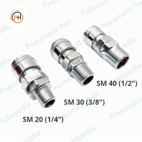 Jual COUPLER DRAT LUAR SM-40 1/2 INCH - Jakarta Barat - Pneumatic hwi | Tokopedia