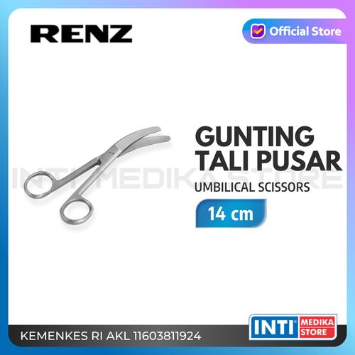 Jual RENZ - Gunting Tali Pusar / Pusat 14cm | Busch Umbilical Scissors ...