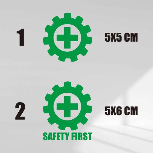 Jual Sticker Logo K3 Safety First - Reflective - 2. SAFETY FIRST ...