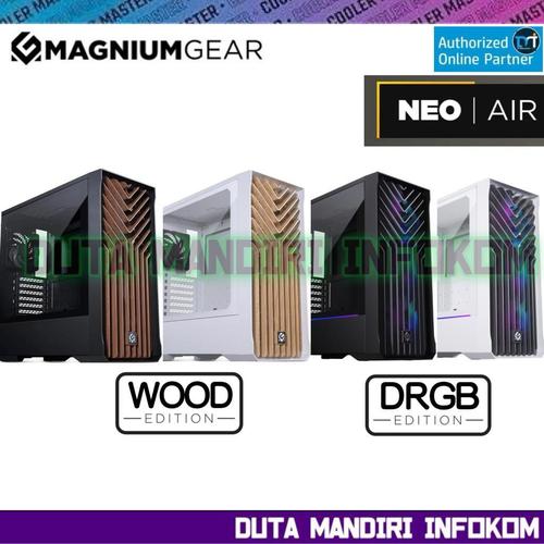 Promo MagniumGear Neo Air 2 - Tempered Glass Mid-Tower E-ATX Gaming ...
