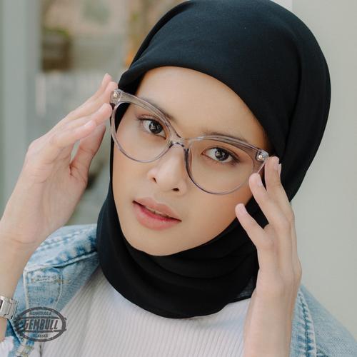 Jual GEMBULL GLASSES - KACAMATA CAT EYE WANITA MODEL LEBAR COCOK MUKA ...