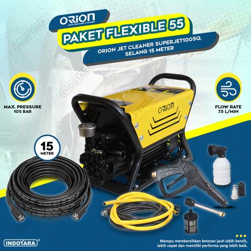 Promo Paket Flexible 55 - Orion Superjet100SQ - Selang 15 Meter Cicil 0% 3x - Kab. Tangerang ...