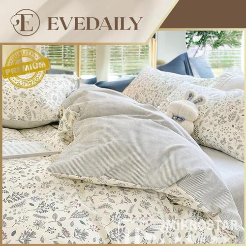 Promo Promo Bed Cover Full Set Sprei Motif Bunga Keira 90x200 - 200x200 ...