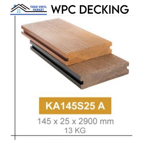 Jual decking wpc kolam lantai kayu KA145S25 A varian wood&coffee ...