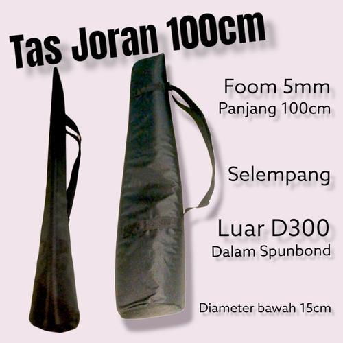 Jual Tas joran tabung semi hard, ada busa 5mm, panjang 100cm - Hitam ...