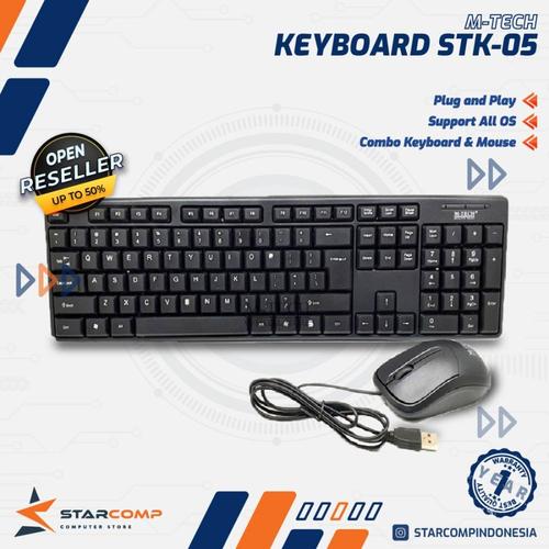 Jual M-Tech Original Keyboard Combo Mouse STK-05 - Kota Surakarta ...