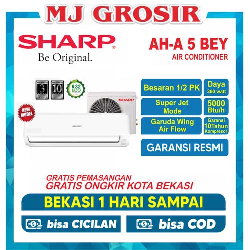 Jual AC SHARP AH-A5SAY 5SAY 5 SAY 0.5 PK 1/2PK + PASANG R32 LOW WATT ...