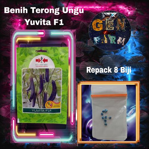 Jual Benih Terong Ungu Yuvita F1 Bibit Terong Ungu Cap Panah Merah Repack - Kota Surabaya ...