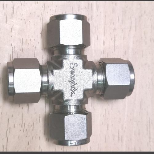 Jual Union Cross 1/4" OD SS316 "Swagelok" SS-400-4 - Jakarta Pusat ...