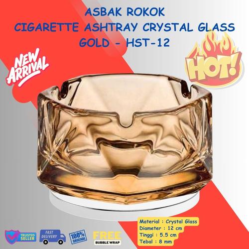 Jual Asbak Klasik Ashtray Crystal Glass HST-12 Desain Elegan Ergonomis ...