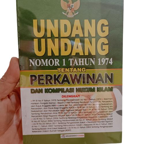 Jual BUKU UNDANG-UNDANG NOMOR 1 TAHUN 1974 TENTANG PERKAWINAN - Jakarta Pusat - tio book jaya ...